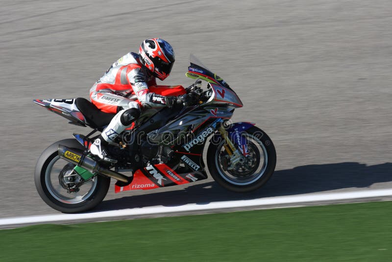 Mark Aitchison - BMW S1000 RR - Grillini Progea Editorial Photo - Image ...