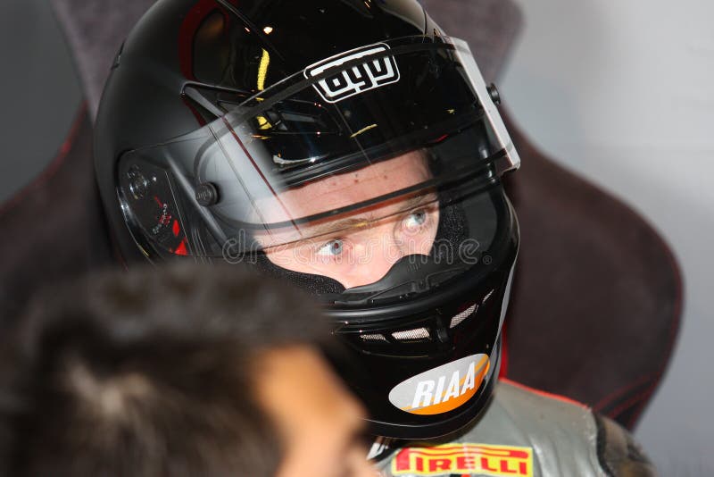 Mark Aitchison - BMW S1000 RR - Grillini Progea Editorial Stock Image ...