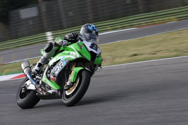 Mark Aitchison Kawasaki ZX-10R Pedercini Editorial Image - Image of ...