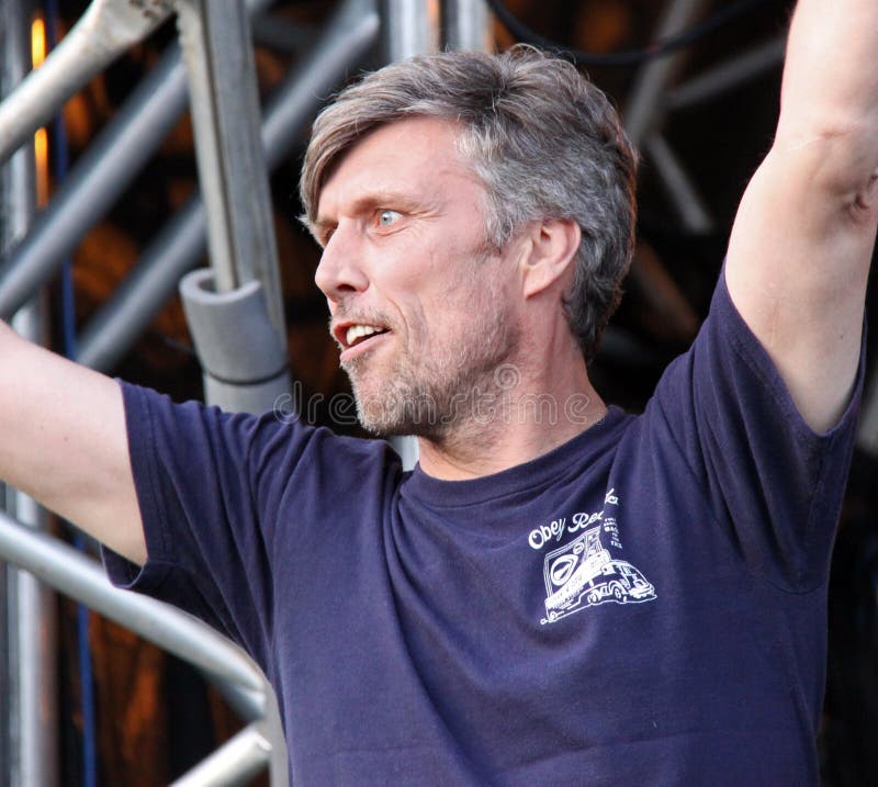 Mark Berry (Bez) of Happy Mondays Editorial Image - Image of maracas ...