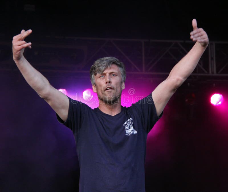 Mark Berry (Bez) of Happy Mondays Editorial Photography - Image of rock ...