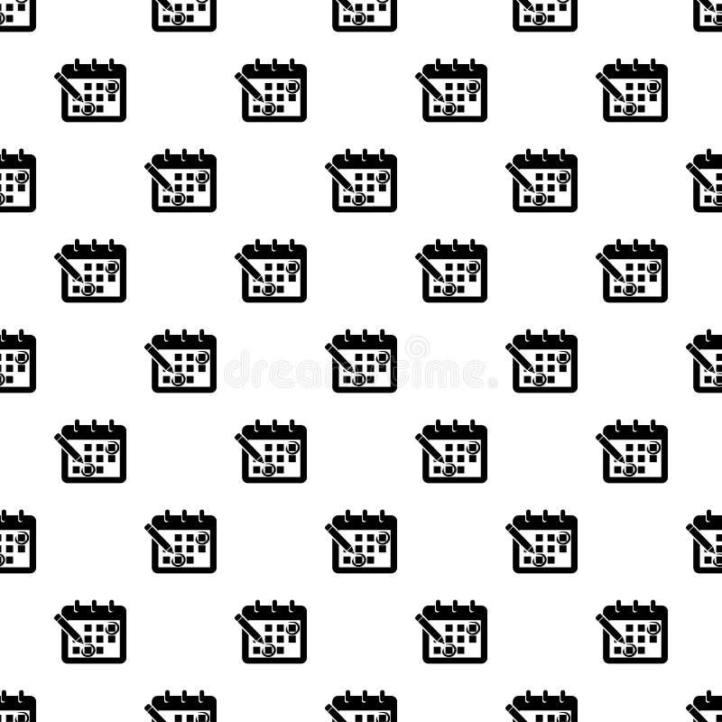 Mark Calendar Icon, Simple Style Stock Vector - Illustration of date ...
