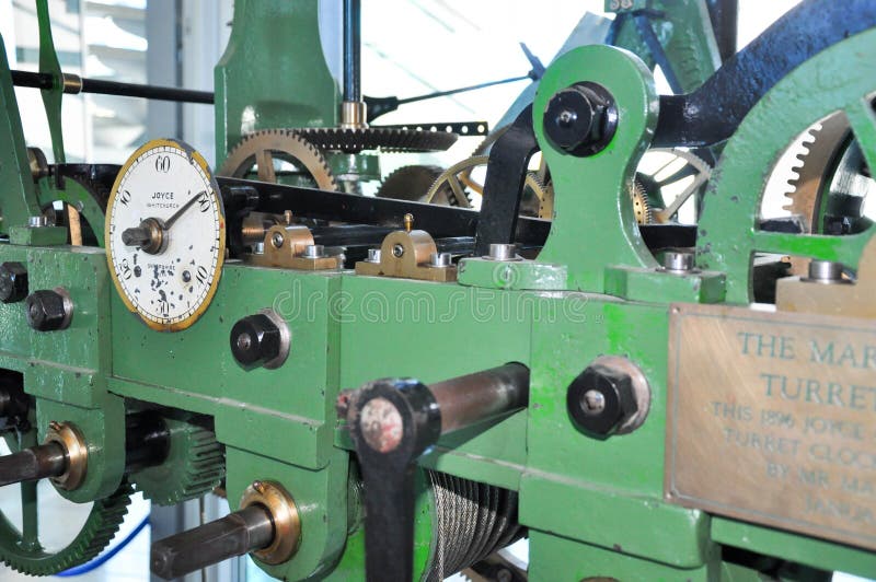 Mark Creasy Turret Clock: Glockenturm in Perth Redaktionelles Stockfoto ...