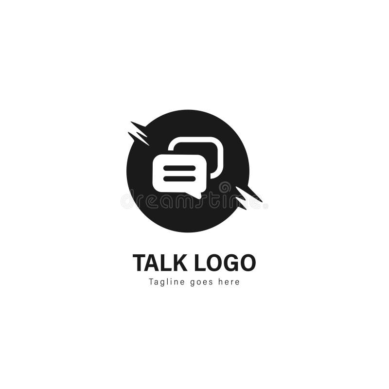 Conversation Logos Stock Illustrations – 335 Conversation Logos Stock ...