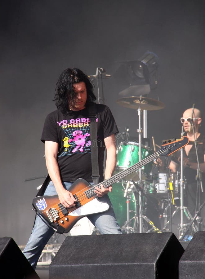 Mark Hamilton of Indie / Rock Band Ash Editorial Stock Image - Image of ...