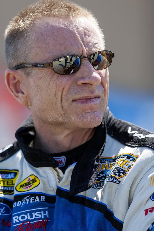 Mark Martin Sprint Cup Series Food City 500 Editorial Stock Image ...