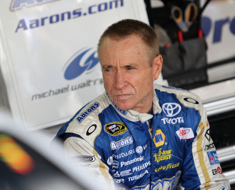 Mark Martin in garage area editorial photography. Image of toyota ...