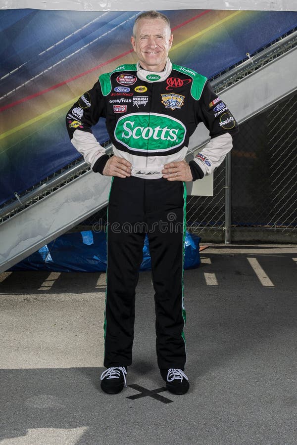 Mark Martin Sprint Cup Series Food City 500 Editorial Stock Image ...