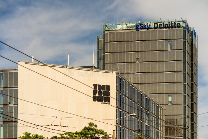 Mark One Building Headquarters in Downtown Bucharest, Romania, 2020 ...