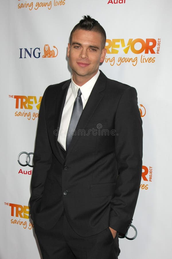 Mark Salling editorial photography. Image of mark, arrives - 22518032