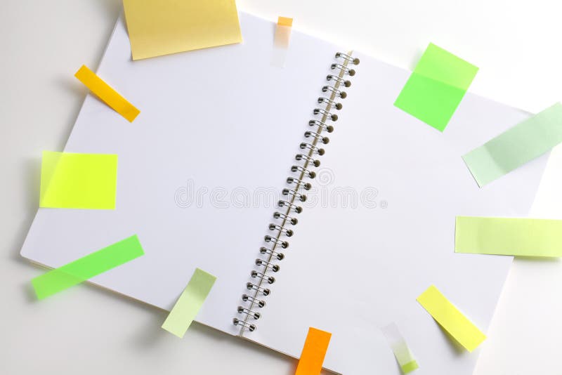 Mark with a sticky note stock photo. Image of note, reminder - 165280236