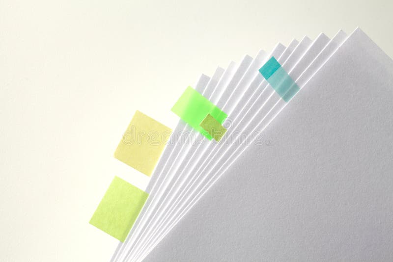 Mark with a sticky note stock image. Image of memo, business - 165280235