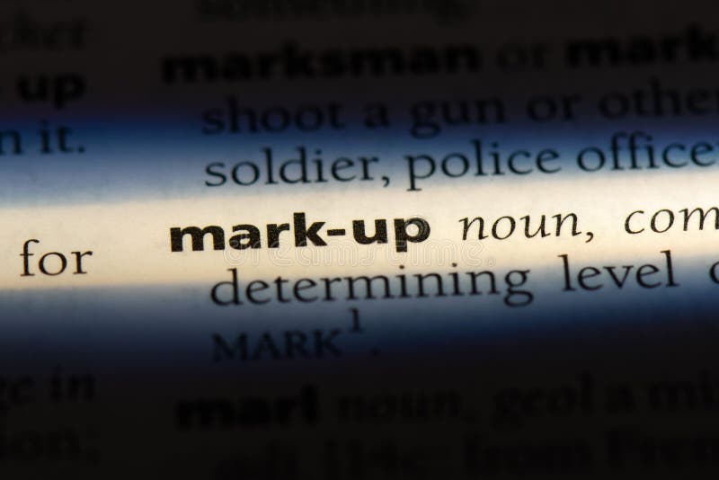 Mark-up stock image. Image of closeup, writing, markup - 126539707