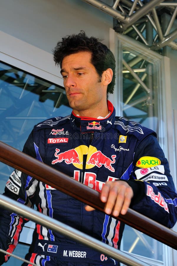 Mark Webber editorial stock photo. Image of career, winner - 19041858