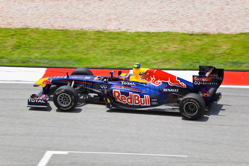 Mark Webber (team Red Bull Racing) Editorial Stock Image - Image of ...