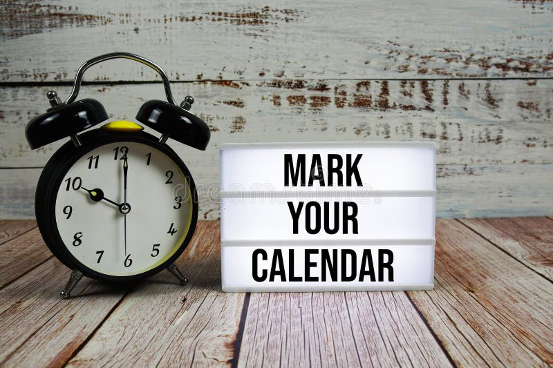 Mark Your Calendar Stock Illustrations – 1,177 Mark Your Calendar Stock ...