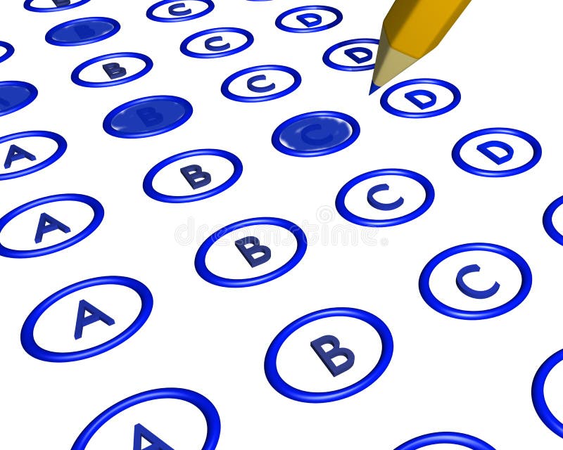 Answersheet Stock Illustrations – 2 Answersheet Stock Illustrations ...