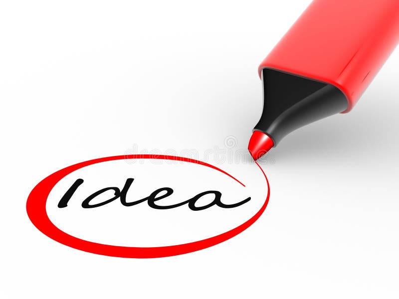 Marker stock illustration. Illustration of idea, creativity - 24030365