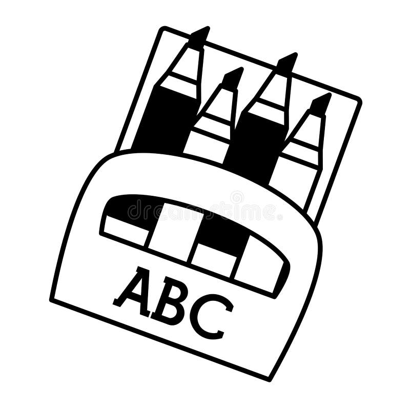 Marker box isolated icon stock vector. Illustration of button - 79826714