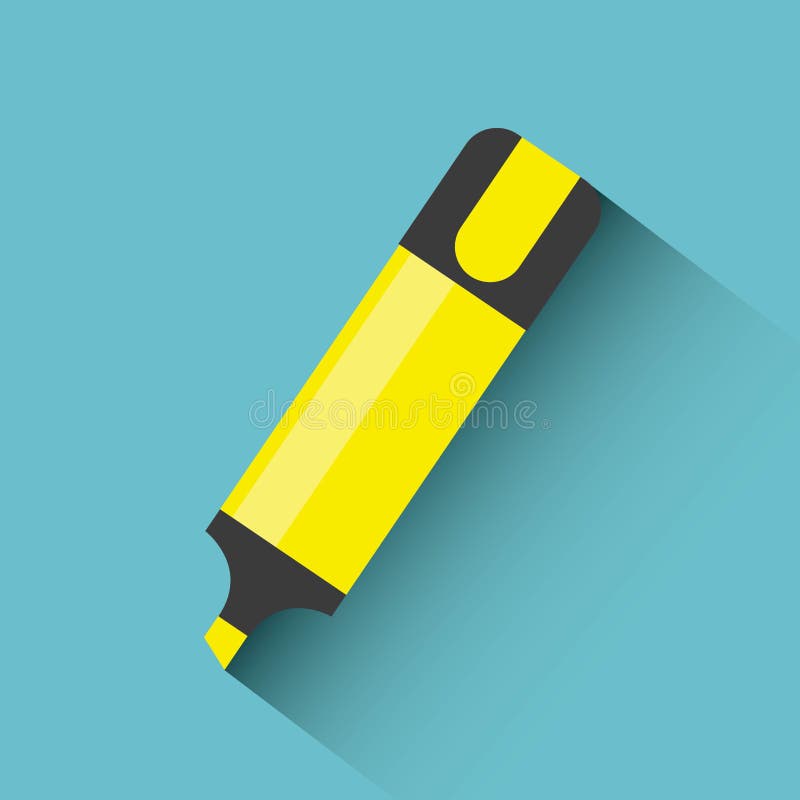 Marker icon stock vector. Illustration of icon, pencil - 59055844