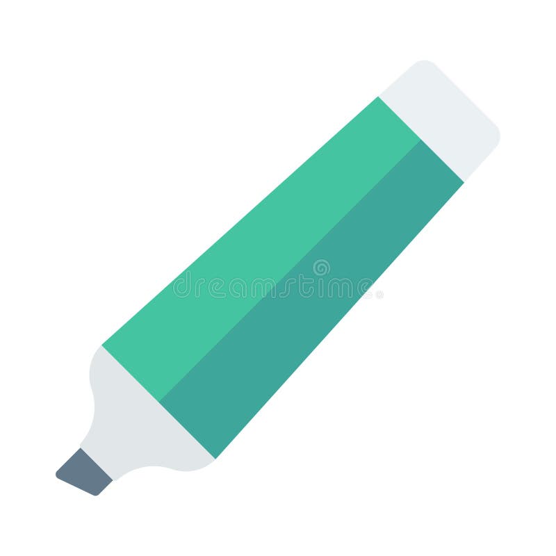 Marker Icon stock vector. Illustration of marker, vector - 91482889