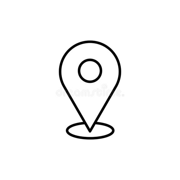 Marker Icon Set. Map Location Pin Vector Symbol. Position Pointer ...