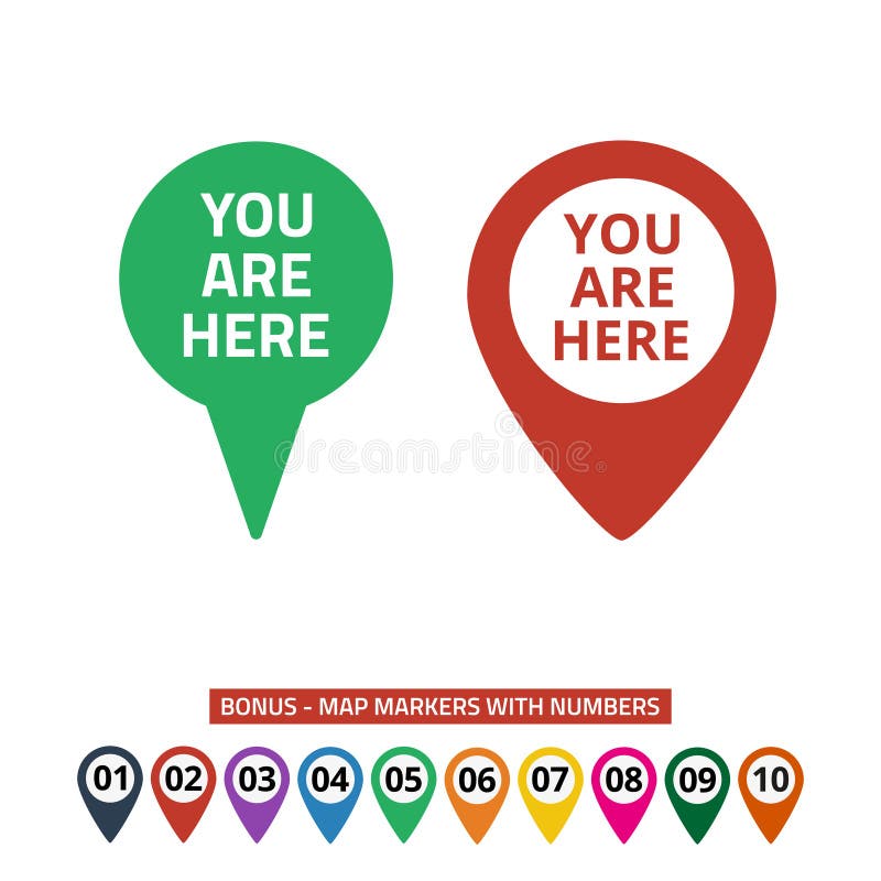 Location Icon You Here Stock Illustrations – 3,373 Location Icon You ...