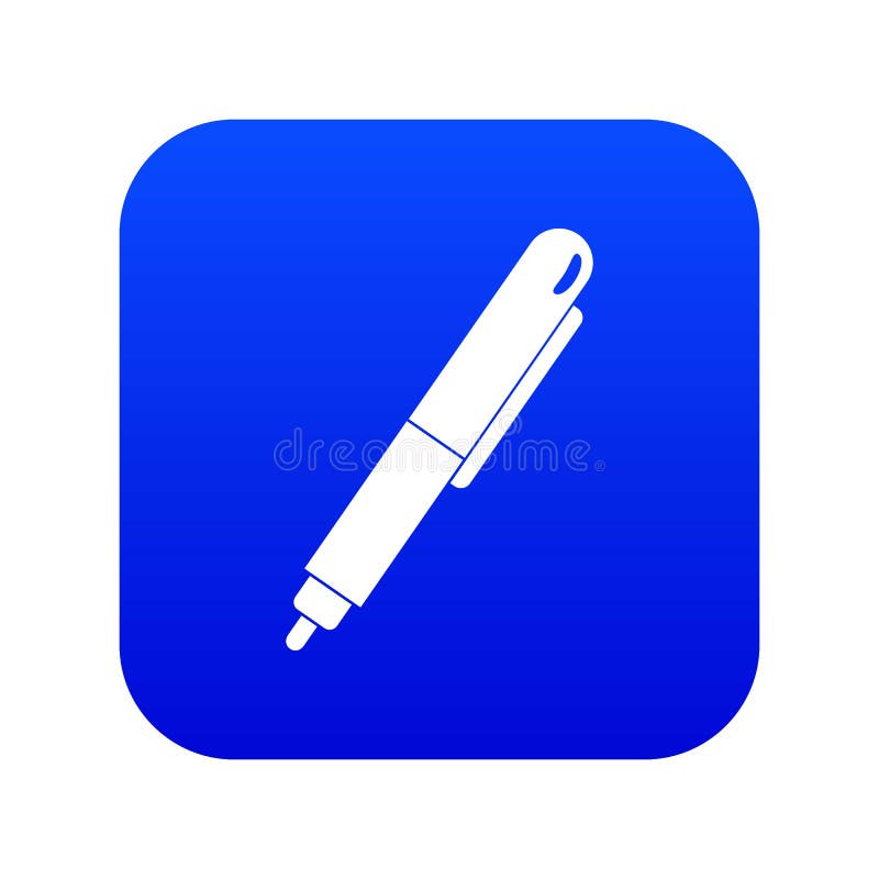Write Plastic Blue Pen Sign Stock Illustrations – 599 Write Plastic ...