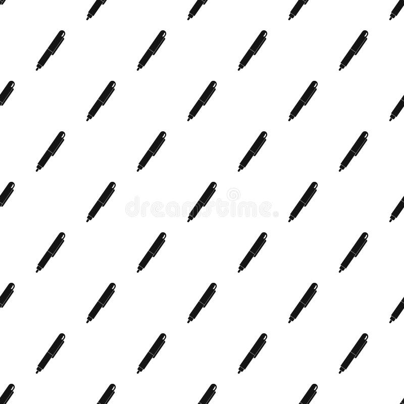Marker pen pattern vector stock vector. Illustration of repeating ...