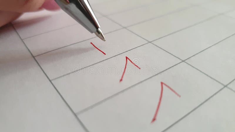 Marker Put a Tick in the Box on White Paper Stock Photo - Image of form ...