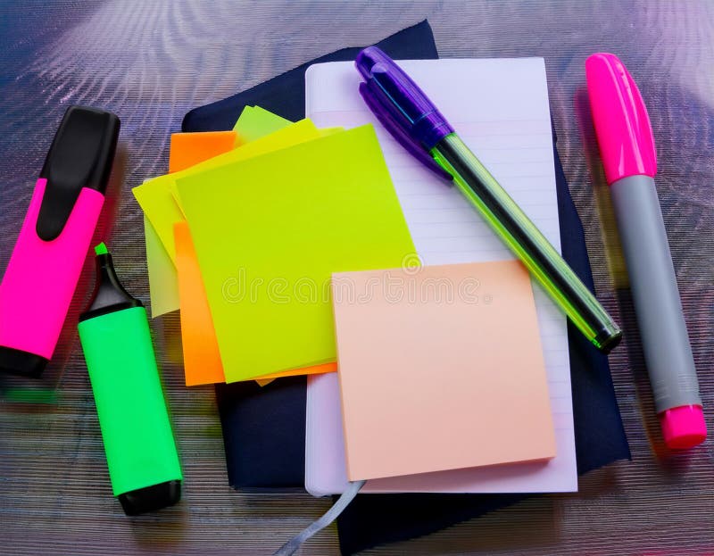 Marker and Writing Tools Featuring Elements Like Pens, Highlighters ...