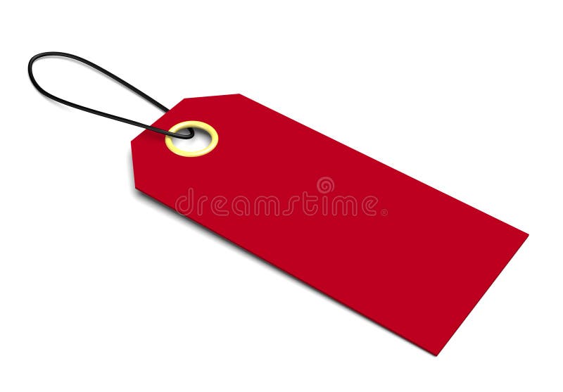 Markering stock illustratie. Illustration of etiket, leeg - 6936938