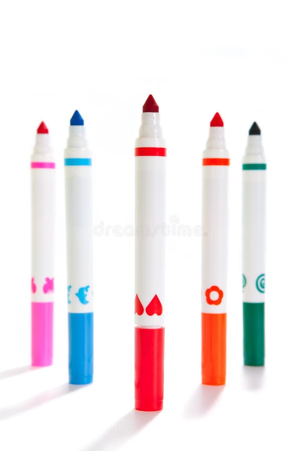 Markers stock photo. Image of objects, marker, pattern - 17880062