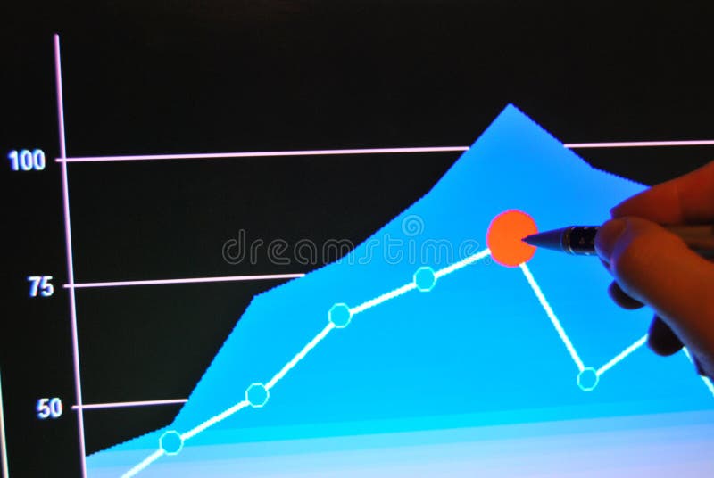 Market Analyze stock photo. Image of hand, finance, figures - 23714162