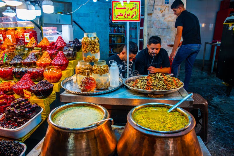 Market in Darband is a Village North of Tehran Editorial Photography ...