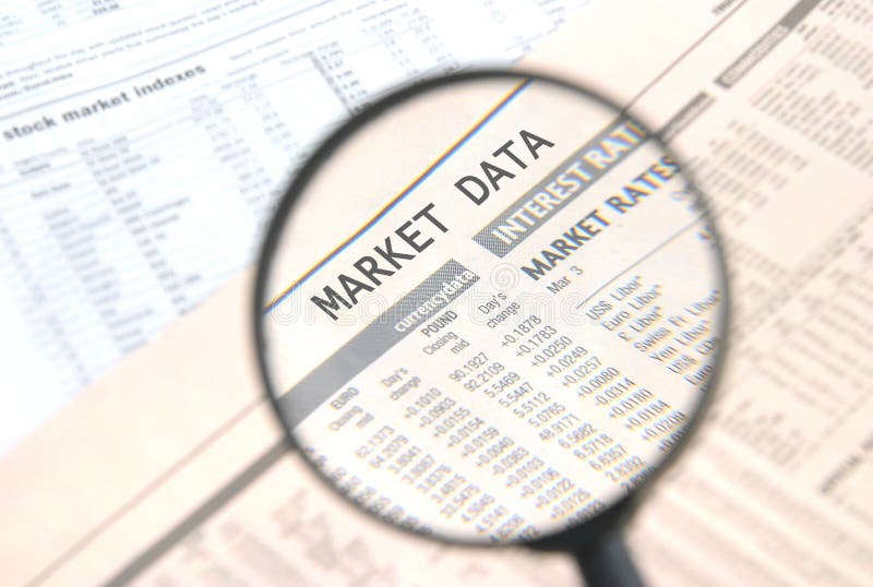 Market Data stock photo. Image of loss, commerce, glass - 593818