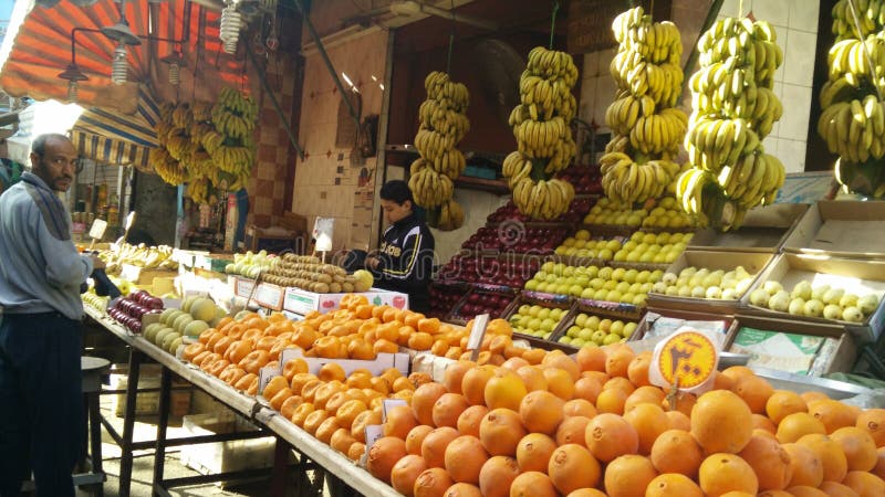 A market in Egypt. editorial stock image. Image of market - 87695459