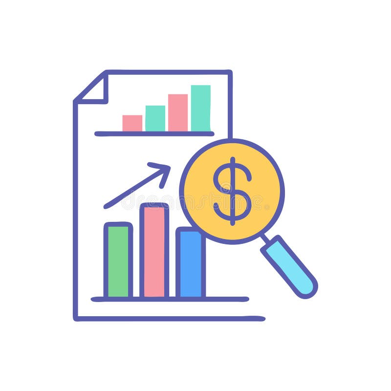Market Entry Analysis Icon for Strategic Planning Stock Vector ...