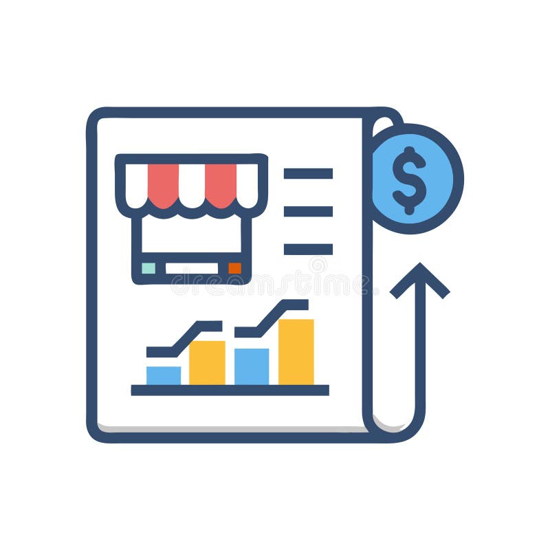 Market Entry Plan Icon for Business Strategy Stock Vector ...