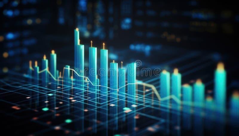 Market Chart Market Graphs Market Graph Stock Illustration ...