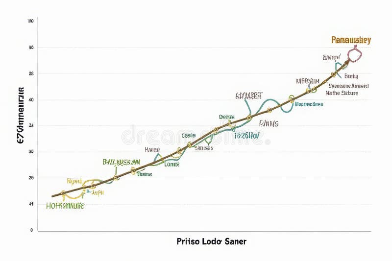 Price Zone Evolution through Time Stock Illustration - Illustration of ...