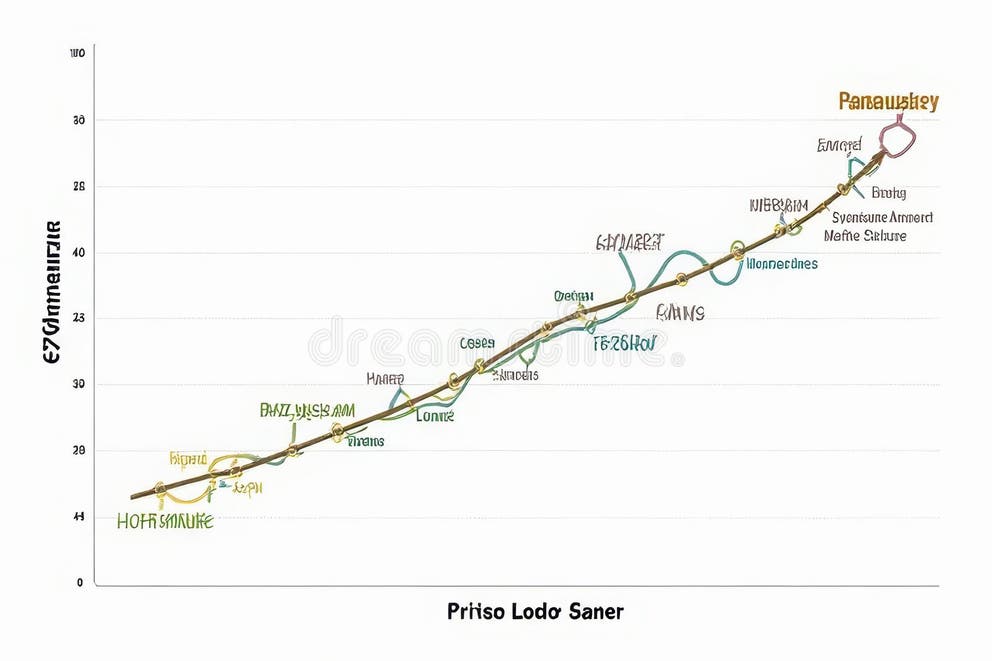 Price Zone Evolution through Time Stock Illustration - Illustration of ...