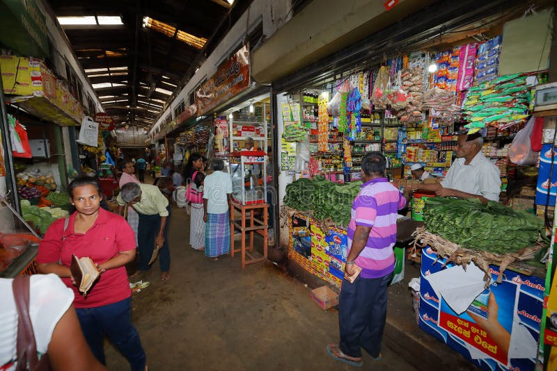 The Market Halls of Kandy in Sri Lanka Editorial Stock Image - Image of ...