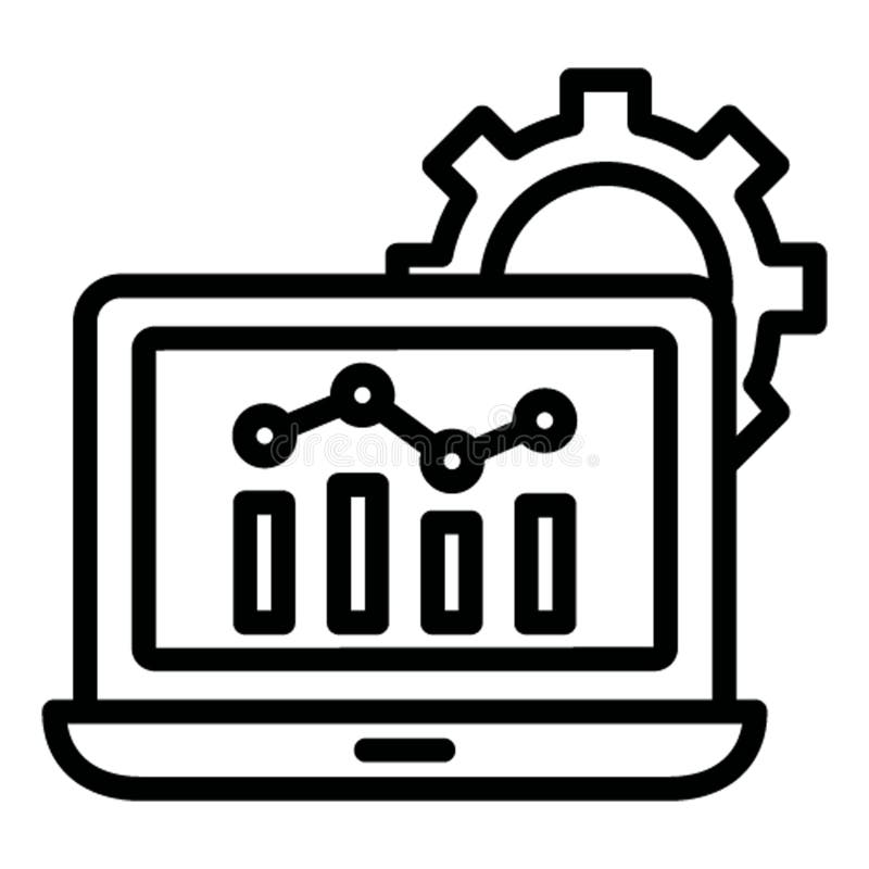 Market Inclination, Market Trend . Vector Icon Which Can Easily Modify ...
