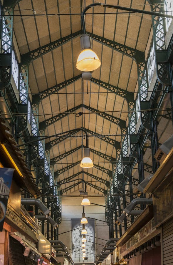 Market interior editorial stock photo. Image of design - 97661383