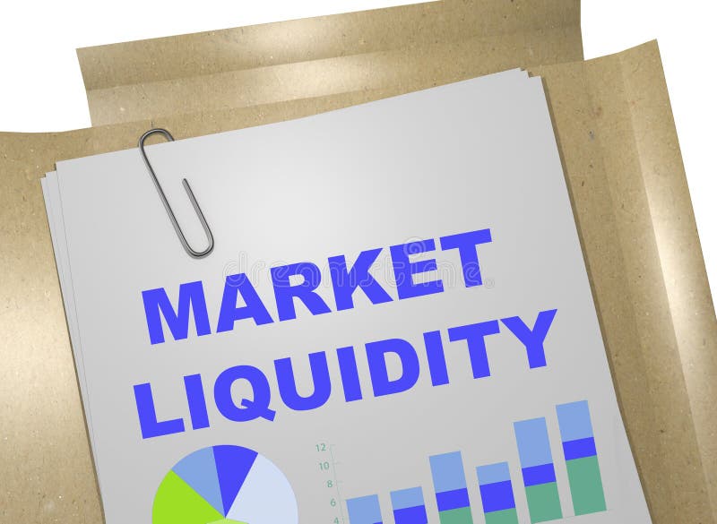 Market Liquidity concept stock illustration. Illustration of commerce ...