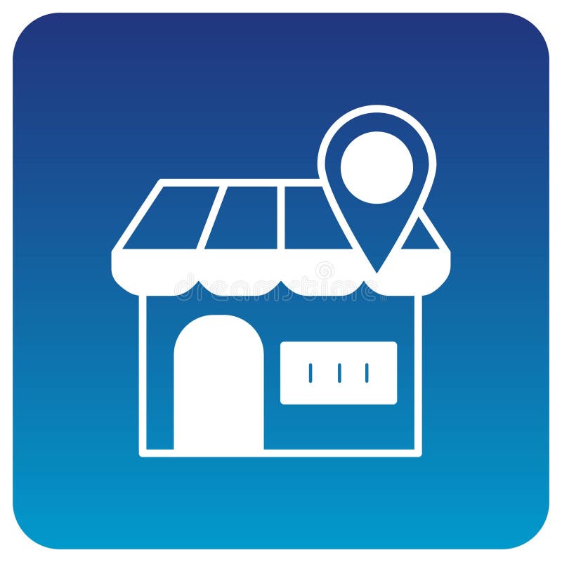 Market Location Which Can Easily Edit or Modify Stock Vector ...