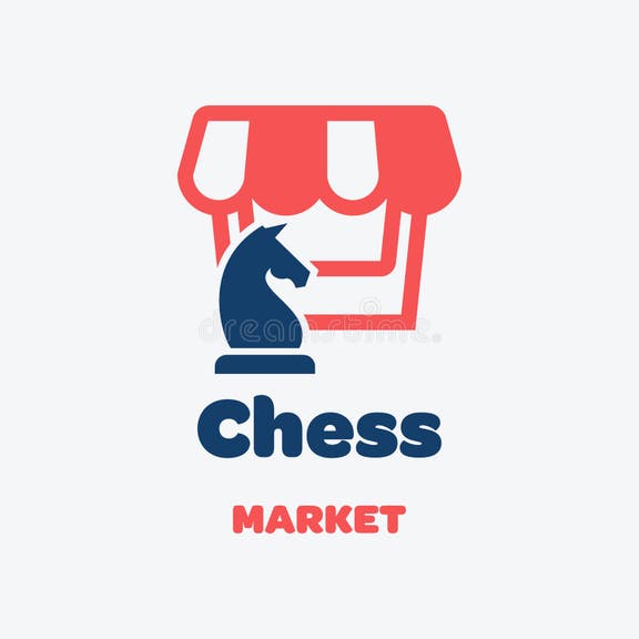 Market Logo Chess stock vector. Illustration of restaurant - 264597160