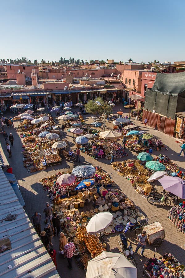 Market in Marrakesh editorial image. Image of souk, oriental - 62872710