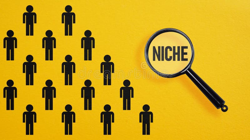 Market Niche Concept. Targeting and Segmentation for Customer Stock ...